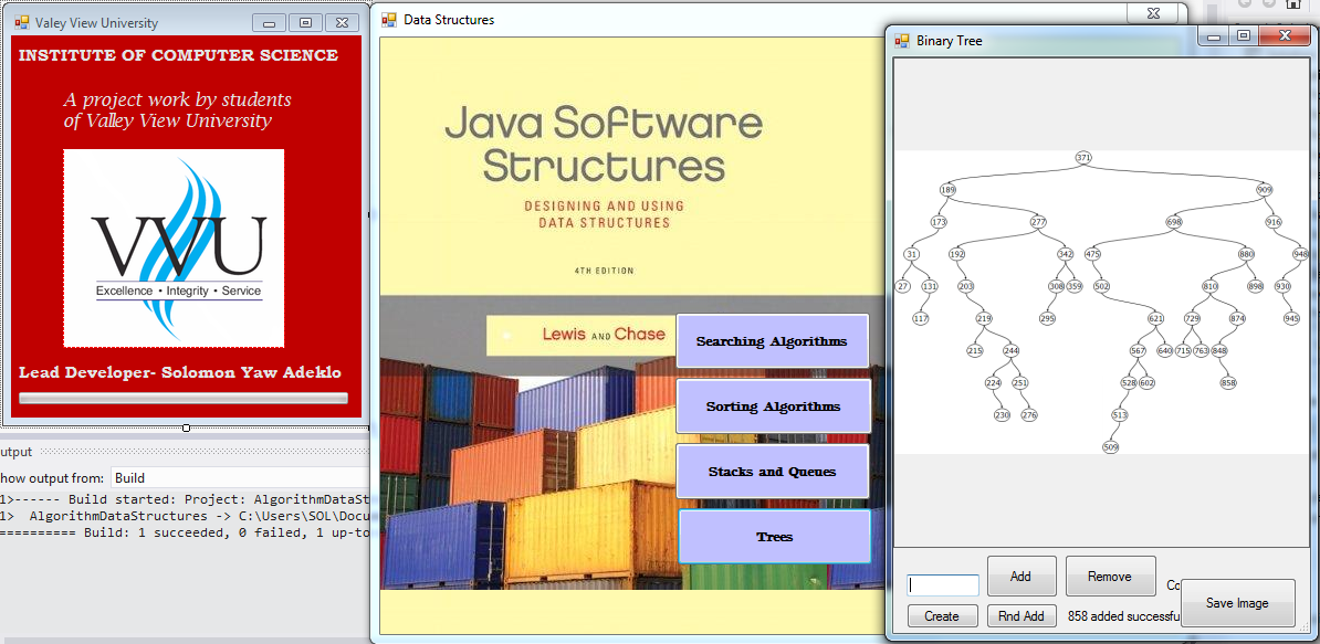 Implementation Of Data Structures And Algorithms Sourcecodester